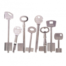 Double bit/pump keys